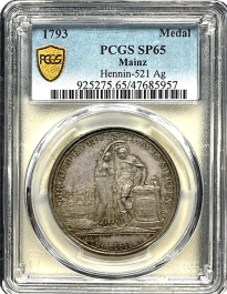 1793 | Mainz | Medal | Austin Coins