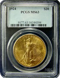 $20 Saint-Gaudens Gold Coin NGC/PCGS MS-63 | Austin Coins