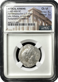 Attica Athens | Silver Owl | Tetradrachm | Austin Coins