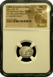 Lydian Empire | Croesus | Siglos | Austin Coins