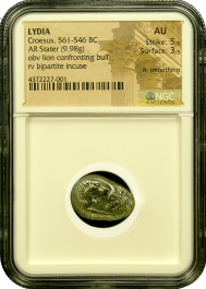 Lydian Empire | Croesus | Ancient Silver | Austin Coins