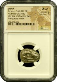 Lydian Empire | Croesus | Silver Stater | Austin Coins