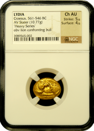 Lydian Empire | King Croesus | Ancient coin | Austin Coins