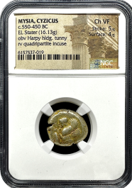 Cyzicus | Harpy Stater | Electrum | Austin Coins