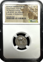 Roman Imperatorial | Julius Ceasar | Ancient Rome | Austin Coins