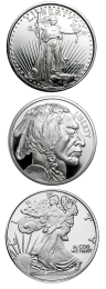 Silver Rounds | Silver Rounds for Sale | Austin Coins