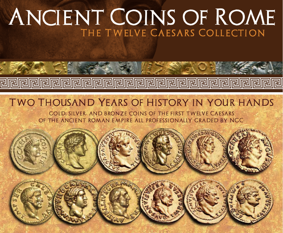 The Twelve Caesars | Roman Empire | Roman Emperors | Austin Coins